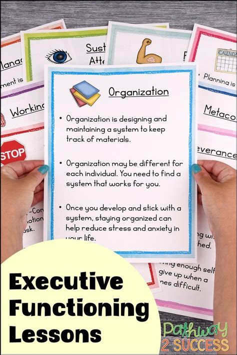 Executive Functioning Skills Lessons And Activities Executive