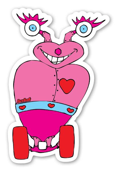 Buy Luvbot Sticker Die Cut Stickers Stickerapp