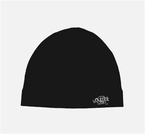 Synaworld Black Syna Skull Hat Syna World