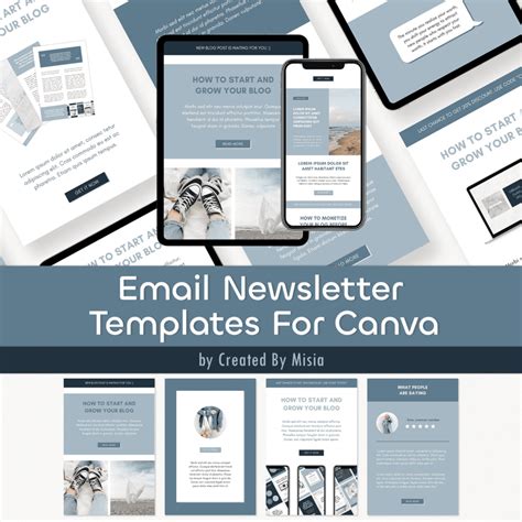 Email Newsletter Templates For Canva Masterbundles