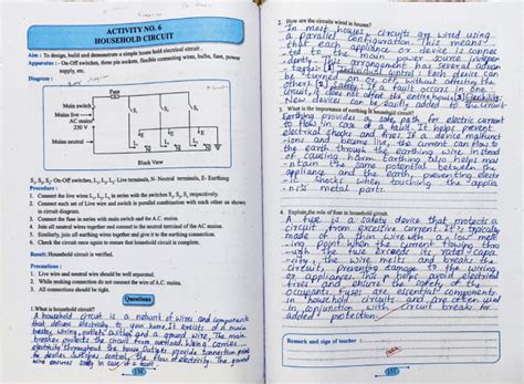 Activity No 6 Physics Practical Book Pdf Mains Electricity
