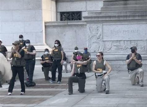 Fbi Whistleblowers Allege That Agents Who Kneeled During Blm Riots Were