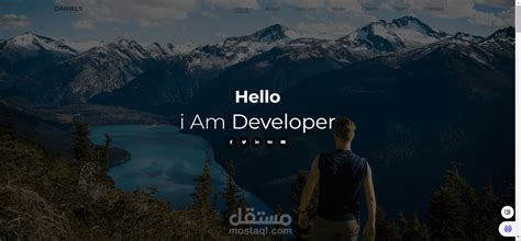 تطوير صفحات ويب باستخدام html وcss3 وbootstrap مستقل