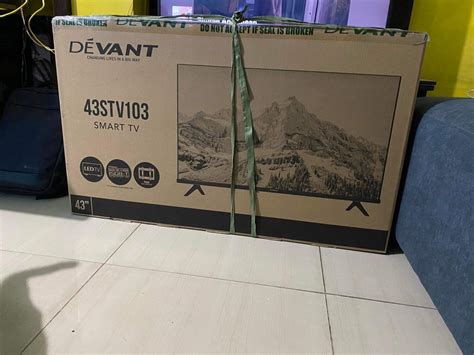 Devant 43” Smart Tv Model 43stv103 Tv And Home Appliances Tv And Entertainment Tv On Carousell