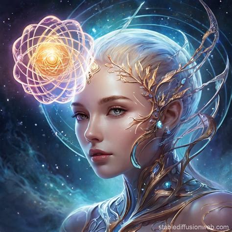 Atomic Structure Stable Diffusion Online