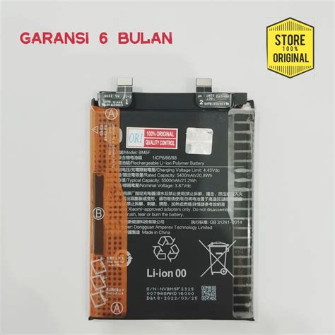 Jual Baterai Battery Poco F X Pro G Redmi Note Pro Note T BP K ORII Shopee Indonesia