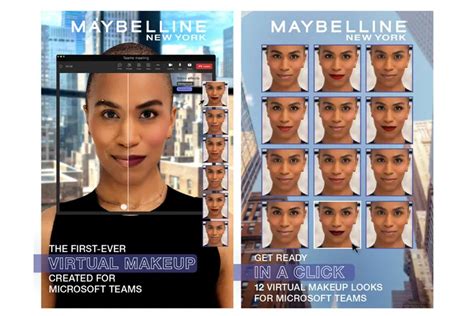 Microsoft Heeft Maybelline Make Up Filters Met Kunstmatige