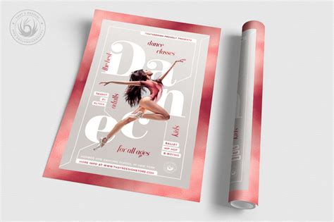 Dance Classes Flyer Template V4 On Behance