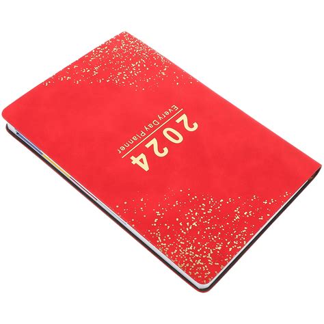 Houderco Journal Planner Red Paper For Teachers Simple Fashionable