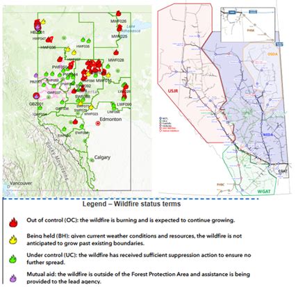 Flames Disrupt Alberta