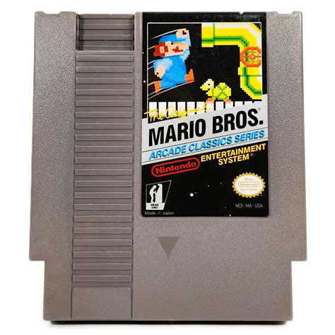 Mario Bros Arcade Classics Series Nes Real Product Photos Retro