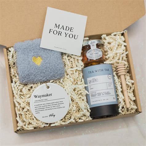 Personalized Waymaker T Box Christmas T With Custom Ornament Relaxing Self Care Set