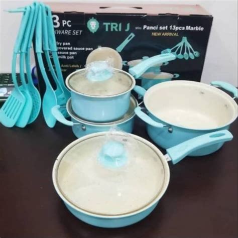 Jual Teflon Set Biru Shopee Indonesia