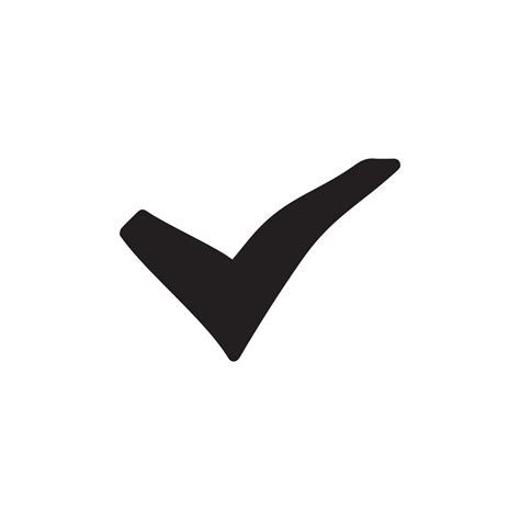 Checkmark Icon Simple Style Web Site Approved Page Background Symbol Checkmark Brand Logo