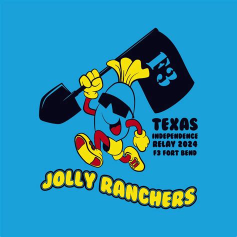 F3 Fort Bend Jolly Ranchers Tir 24 Red Bright Yellow And Black Log