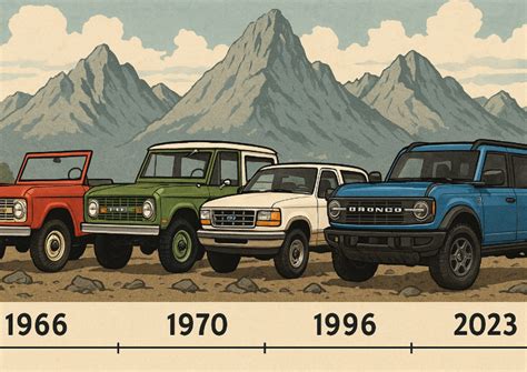 The Ultimate Guide To The Ford Bronco History Models And More Old