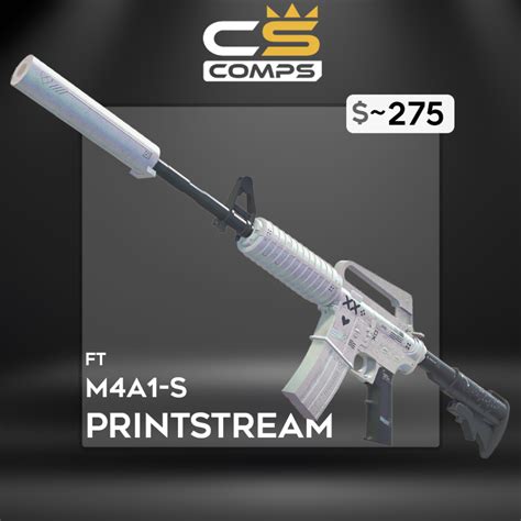 Cheap M4 Printstream Comp Cscompsgg Cs2 Skin Competitions