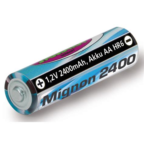 Battery 12v 2400mah Nimh Mignon Aa Hr6