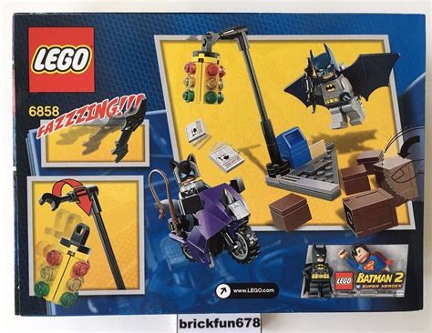 Lego Superheroes 6858 Catwoman Catcycle Chase Set New Sealed