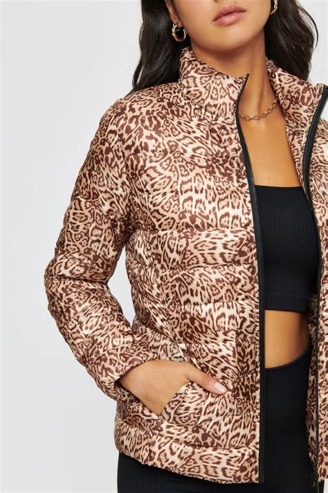 Dynamite Printed Essential Puffer Jacket 1000608833en