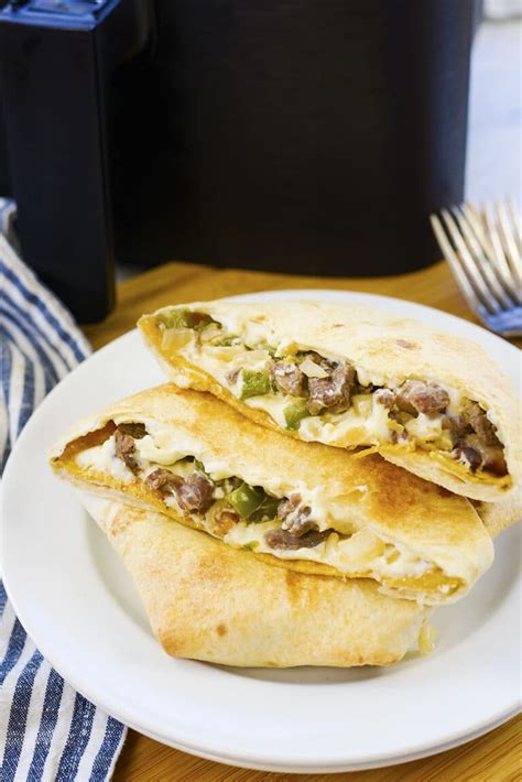 Philly Cheese Steak Crunch Wrap