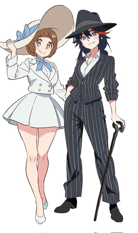 Matoi Ryuuko And Mankanshoku Mako Kill La Kill Drawn By Sisiam1011
