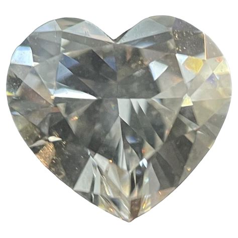Gia Certified 100 Carat Heart Brilliant G Color Si1 Clarity Natural