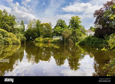 Castle Park And Garden In Oldenburg In Lower Saxony In Germany Europe