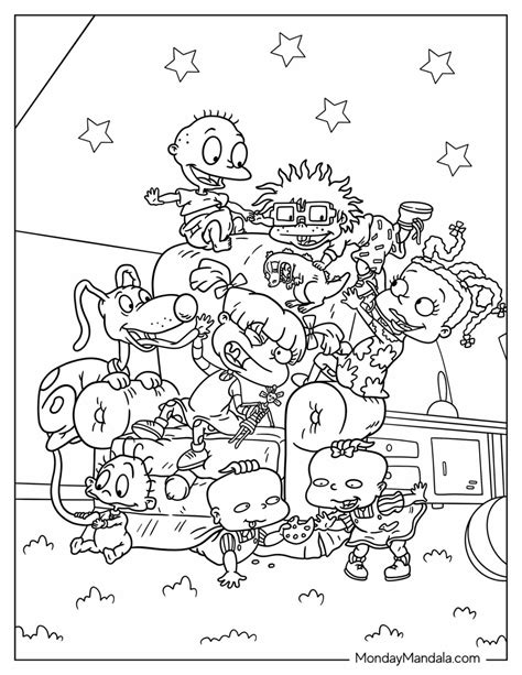 22 Rugrats Coloring Pages Free Pdf Printables