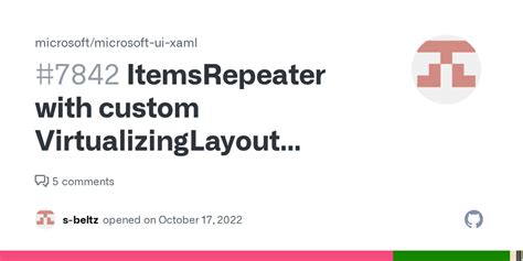 Itemsrepeater With Custom Virtualizinglayout Inside Scrollviewer
