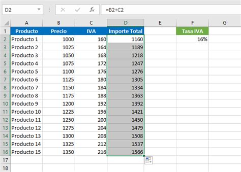 Calcular El Iva En Excel • Excel Total