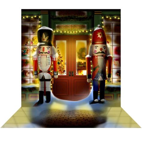 Nutcracker Store Photo Backdrop Background