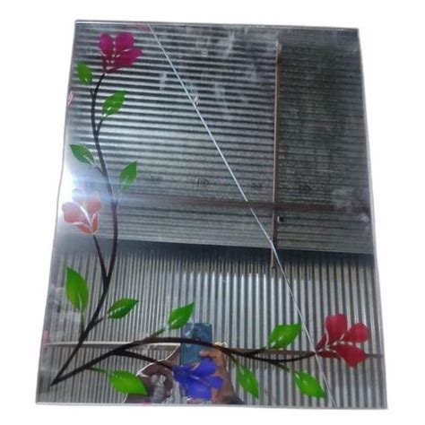 Multicolor 12 Mm Rectangular Mirror Glass At ₹ 180sq Ft In Jaipur Id