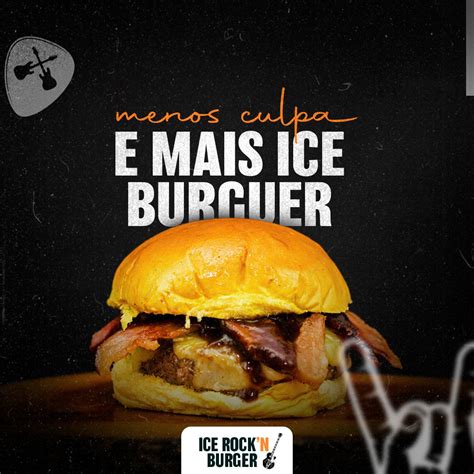 Alisson Diego On Linkedin Burger Designgrafico Flyer Rock Ice Icerock Hamburgueria