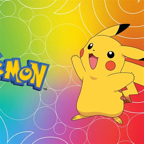 Pokemon Wallpaper 4k Pikachu Colorful Background