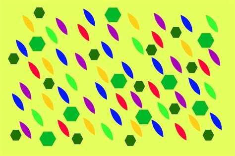 Premium Vector Geometric Green Vector Pattern Design