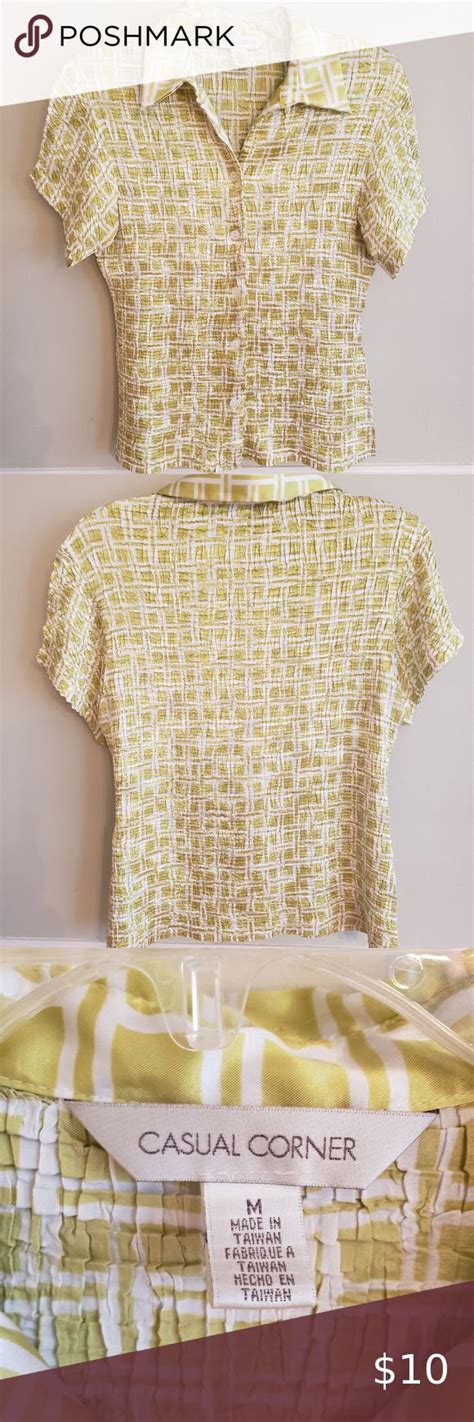 Vintage Casual Corner Top Clothes Design Vintage Casual Short