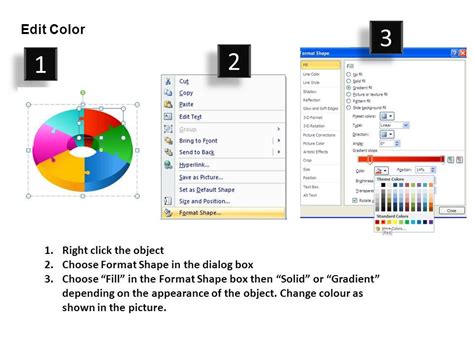 D Circular Puzzle Pieces Powerpoint Presentation Slides PowerPoint Design Template Sample