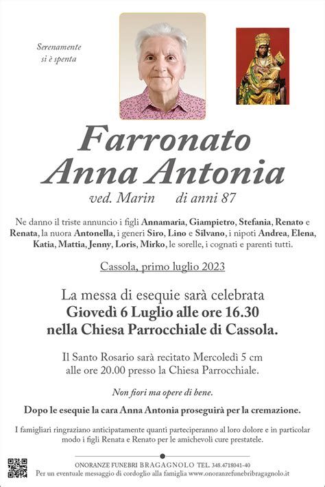 Farronato Anna Antonia