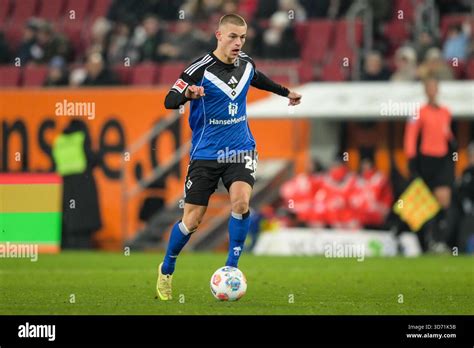 Miro Muheim Hsv Hamburg Fc Augsburg November 22 2025 Football