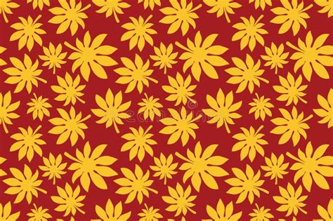 Leaf Seamless Pattern Vector Stock Vector Illustration Of Motif