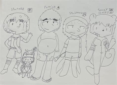 Human Spongebob Fanart I Made Rspongebob