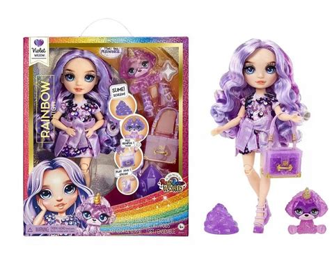 Rainbow High Classic Rainbow Fashion Violet 10035051424854 • Cena