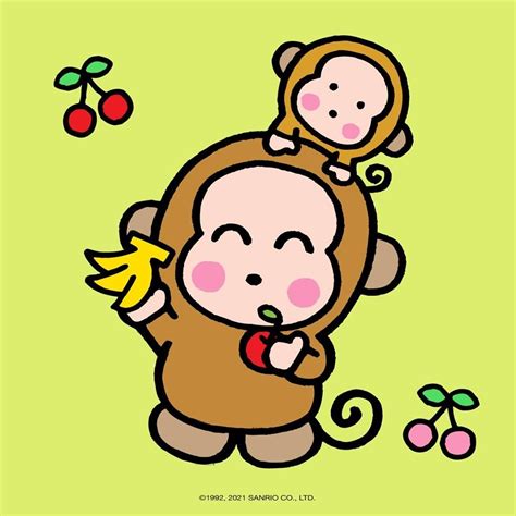 Sanrio On Instagram Happy Birthday To Monkichi He Finds Puns Very A