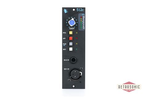 Api 512c Mic Pre 500 Series 5