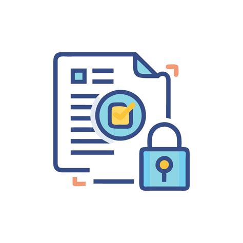 Icon Of Data Compliance For Security Standards 55484472 Vector Art At