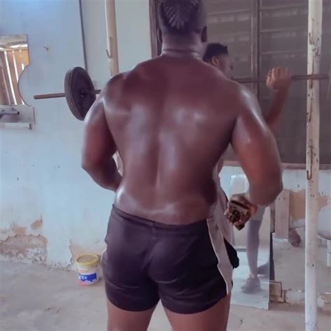 Sexy Sweaty African Bull