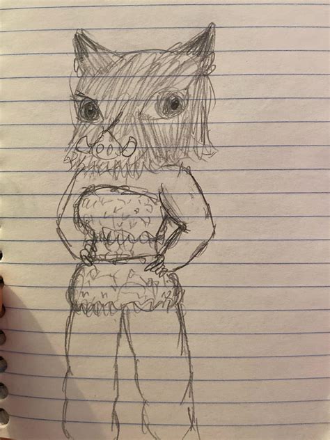 Female Inosuke Doodle Cus Why Not Ranimeart