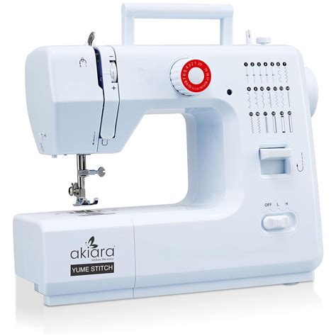 Akiara Stiching Machine With 20 Stitch Patterns Reverse Stitch Sewing