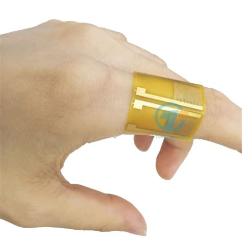 Pi Flexible Interdigital Electrode Wearable Flexible Electronic Gas